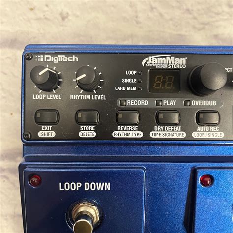 Digitech Jamman Stereo Looper Phrase Sampler Pedal Evolution Music Digitech Jamman Stereo Looper Phrase Sampler Pedal Evolution Music