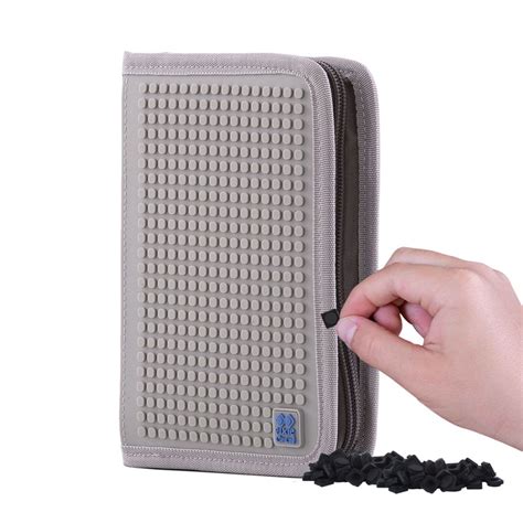 Pixie Crew školní Penál Minecraft Šedo Modrý Maxíkovy Hračky