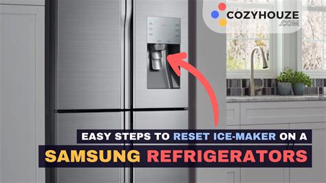 Samsung Ice Maker Reset At Martha Vanburen Blog