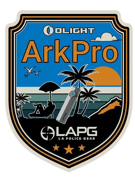 Olight 2025 O Fan Day Arkpro Lapg Pvc Patch