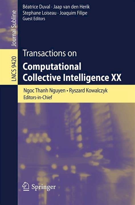 Transactions On Computational Collective Intelligence Xx Pchome 24h書店