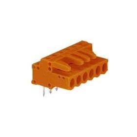 WAGO PCB Female Header P Mm A P R A Orange