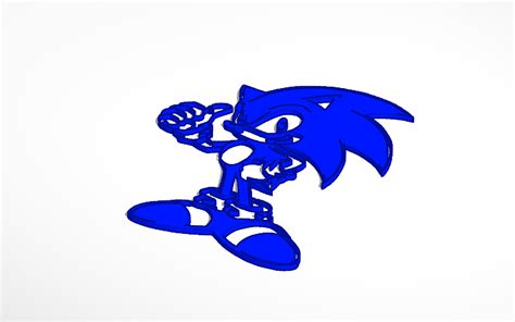 3d Design Sonic Tinkercad