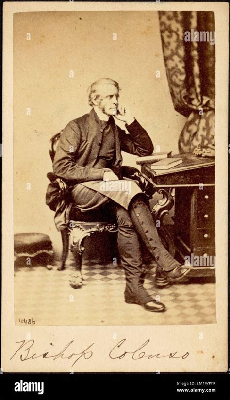 Bishop Colenso Bishops Colenso John William 1814 1883 Carte De Visite Collection Stock