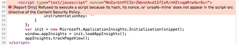 Content Security Policy Safari Csp Ignores Nonce And Unsafe Inline