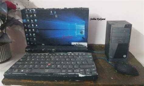 School Projects Make A Desktop Computer Model Using Thermocol