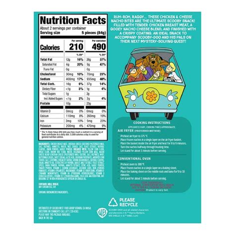 Scooby Doo Frozen Nacho Chicken Bites 7oz Delivered In As Fast As 15