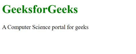 HTML Vs XML GeeksforGeeks