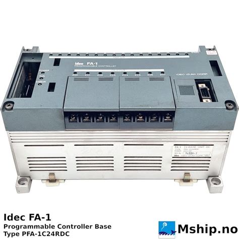 Idec FA 1 Programmable Controller Base Type PFA 1C24RDC