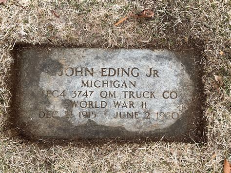 John Eding Jr 1914 1950 Find A Grave Gedenkplek