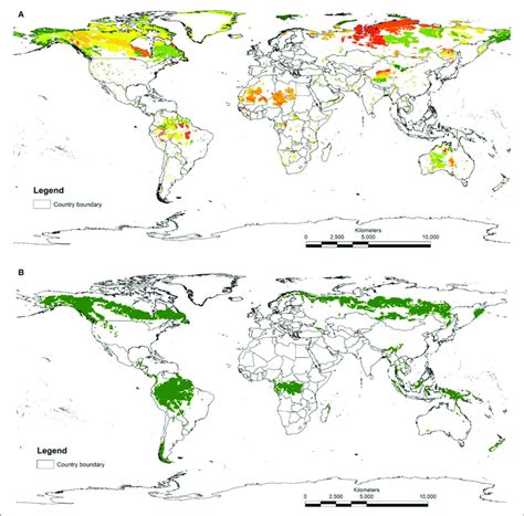 A Map Of Lwe Sites These Are The Five Largest Parts Of Each