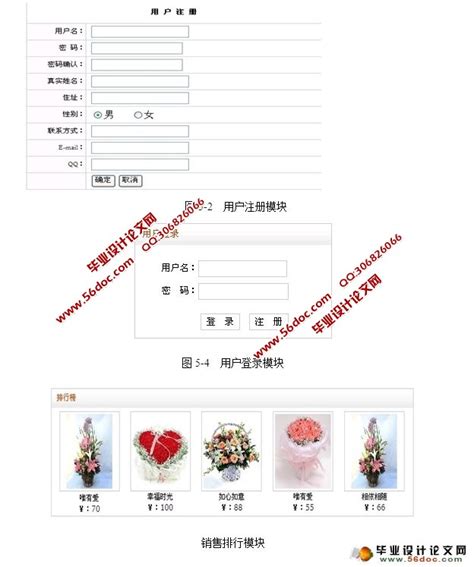 网上鲜花销售系统的设计与实现 jsp sqlserver 含录像 javaweb 56设计资料网