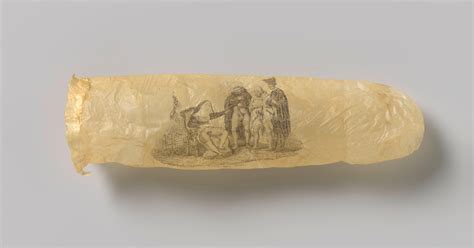 El Rijksmuseum Expone Un Condón De Dos Siglos Con Un Dibujo Erótico