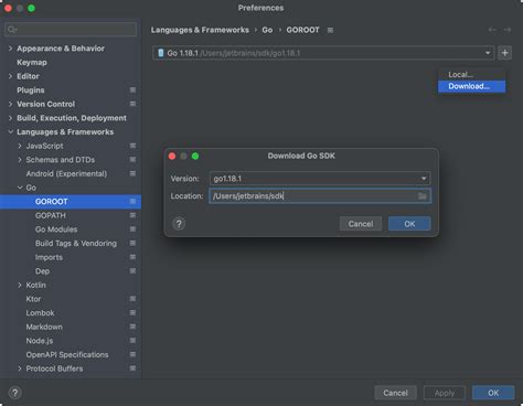 Go Intellij Idea 文档