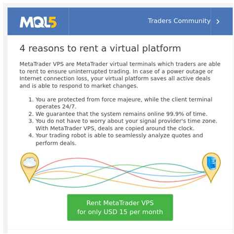 mql5 why do you need a vps munity
