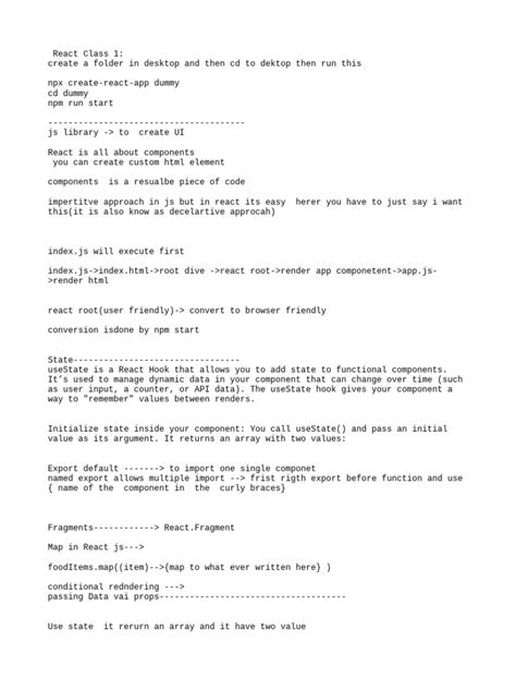 React Web Dev Pdf Computing Computer Programming