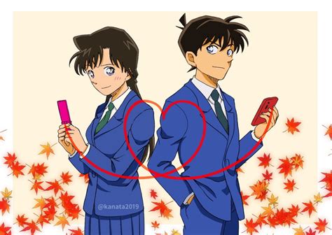 1080p Anime Detective Conan Mouri Ran Shinichi Kudo Hd Wallpaper