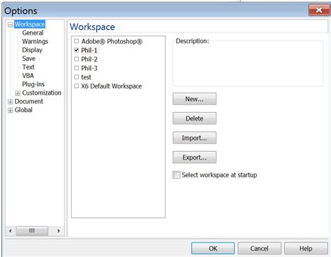 Workspace Backup Coreldraw Graphics Suite X7 Coreldraw Graphics