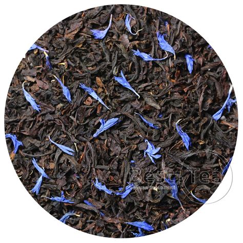 Чай черный Эрл Грей Голубой Цветок в интернет-магазине BestTea.ru