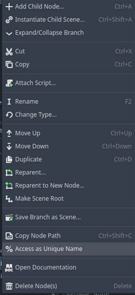 How To Access Nodes In Gdscript Godot 4