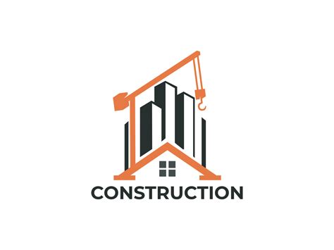 Construction Logo Design Template Vector 18801504 Vector Art At Vecteezy
