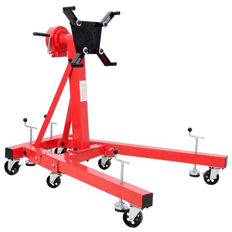 Olurrisa 1500lbs Folding Engine Stand Geared Rotating Head 360 Degree