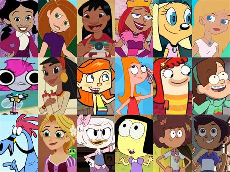 Top Nickelodeon Female Characters From Then Til Now
