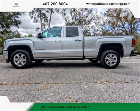 Used 2016 Gmc Sierra 1500 Double Cab Slt Pickup 4d 6 12 Ft For Sale In