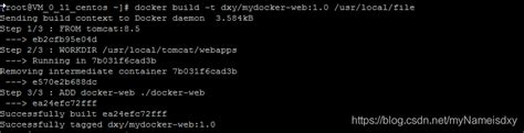 docker安装tomcat及构建镜像 docker from tomcat mynameisdxy的博客 csdn博客