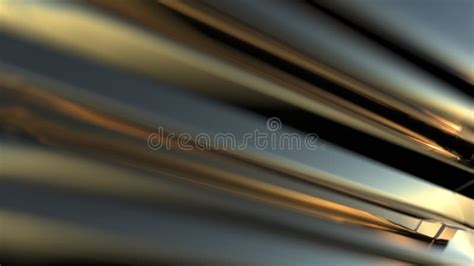 Abstract Surface With A Metallic Sheen Illuminated By Light Stock