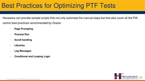 Ppt Utilizing Peoplesoft Peopletools Test Framework To Automate