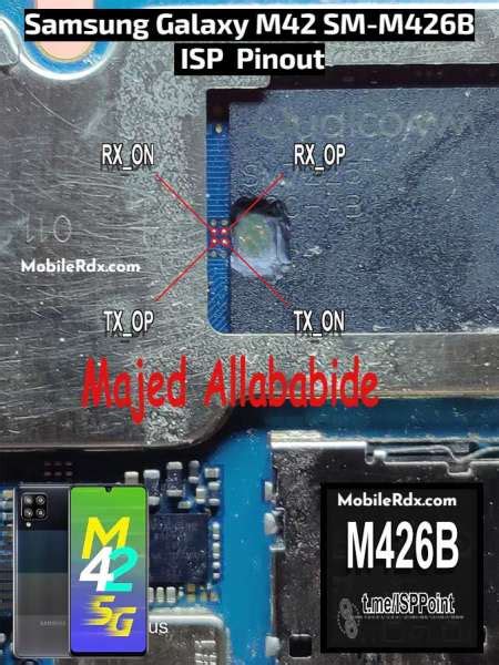 Samsung Galaxy A03s Isp Emmc Pinout Test Point 51 Off
