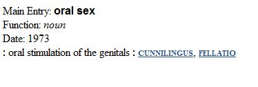 Sexing Up Your Dictionary