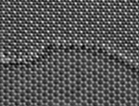 Figure 1 Hrtem Image Of Single And Bilayer Graphene With Atomic