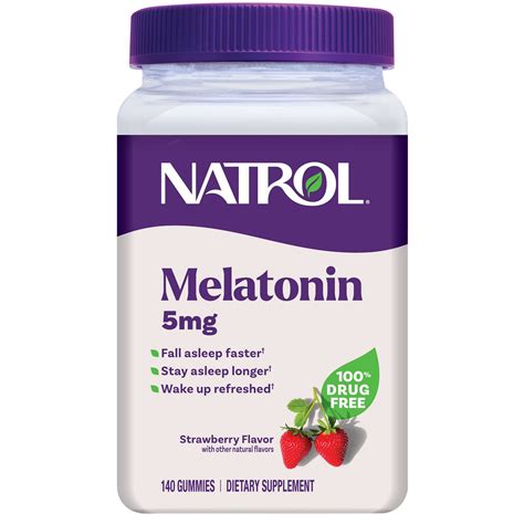 Natrol Melatonin 5mg Sleep Gummies 140 Ct