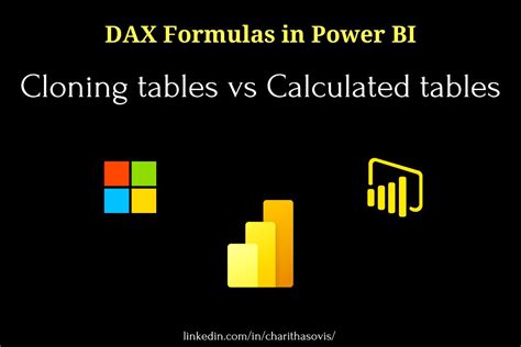 Dax Calculatedtables Powerbi Microsoftpowerbi Dataanalysis
