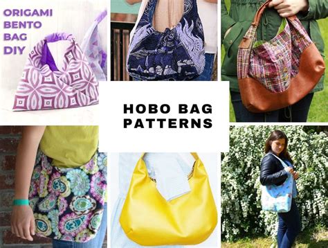 Hobo Bag Patterns Easy Diy Ideas For Stylish Totes ⋆ Hello Sewing