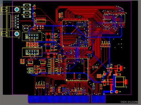 基于pci9054芯片e2c5q208 Fpga Pci接口控制卡硬件（原理图pcb）工程文件pcie卡 Pcb文件 Csdn博客
