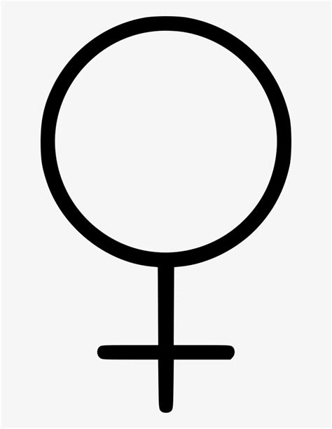 Download Woman Gender Sex Female Gender Symbol Comments Circle Transparent PNG Download