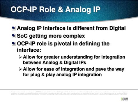 Ppt Integrating Analogmixed Signal Ip Blocks In Socs Powerpoint Presentation Id4988743