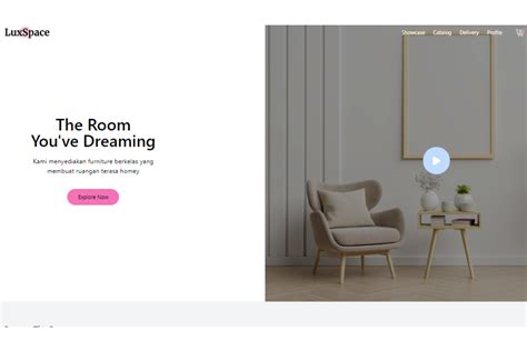 Luxspace With React Js Buildwithangga