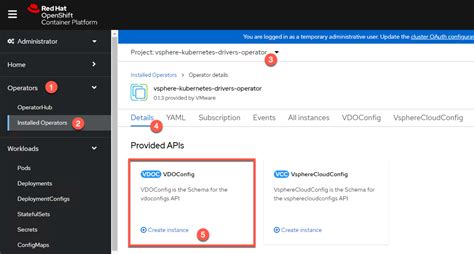 Using The New Vsphere Kubernetes Driver Operator With Red Hat Openshift