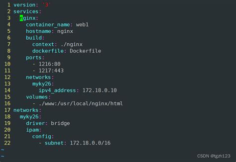 docker compose csdn博客