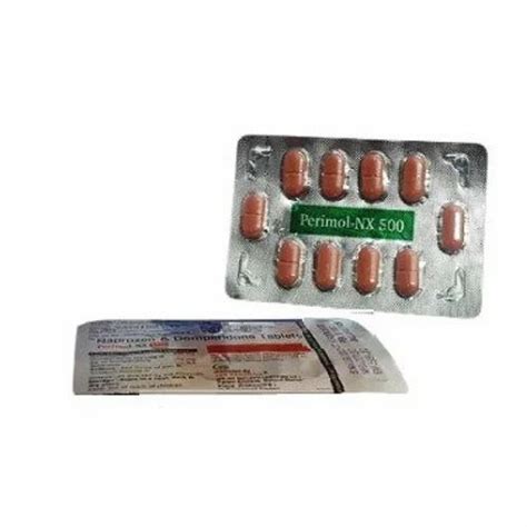 Naproxen 500 Mg Domperidone 10 Mg Tablets At ₹ 1550box Naprox D