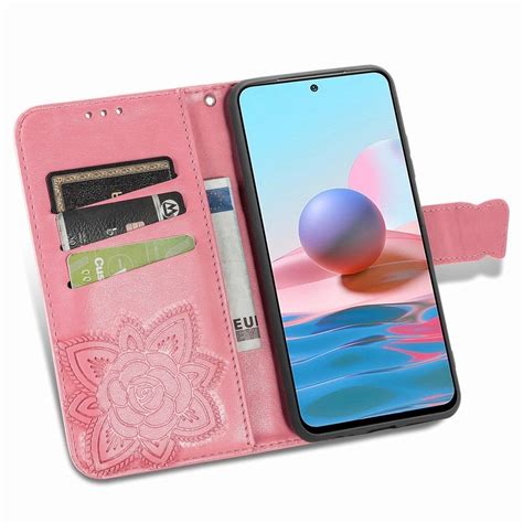 Preklopna Maska Imprint Butterfly Pink Za Xiaomi Redmi Note S Maske Za Telefone Top