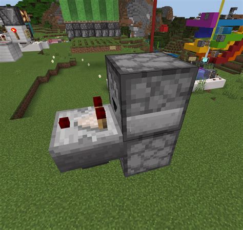 Push Button Switch Using Only Redstone And Torches R Redstone