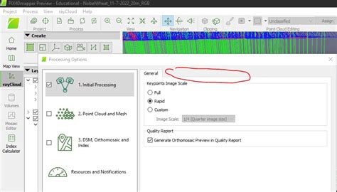 Processing Options Missing Pix4dmapper Pix4d Community