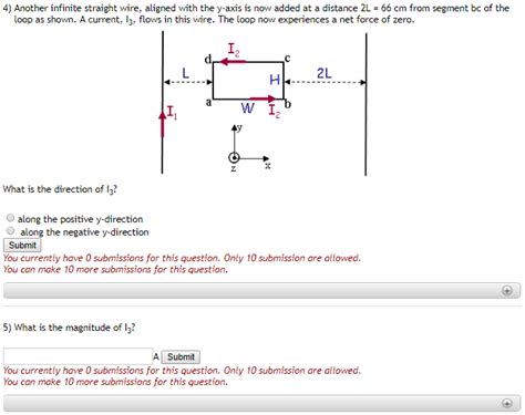 solved a rectangular loop of wire with sides h 21 cm and w
