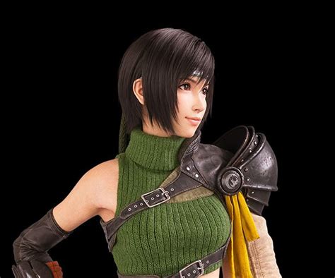 Yuffie Kisaragi Bust Art Final Fantasy Vii Remake Intergrade Art