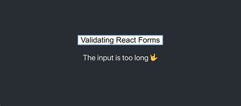 validación de formularios react con react hook form